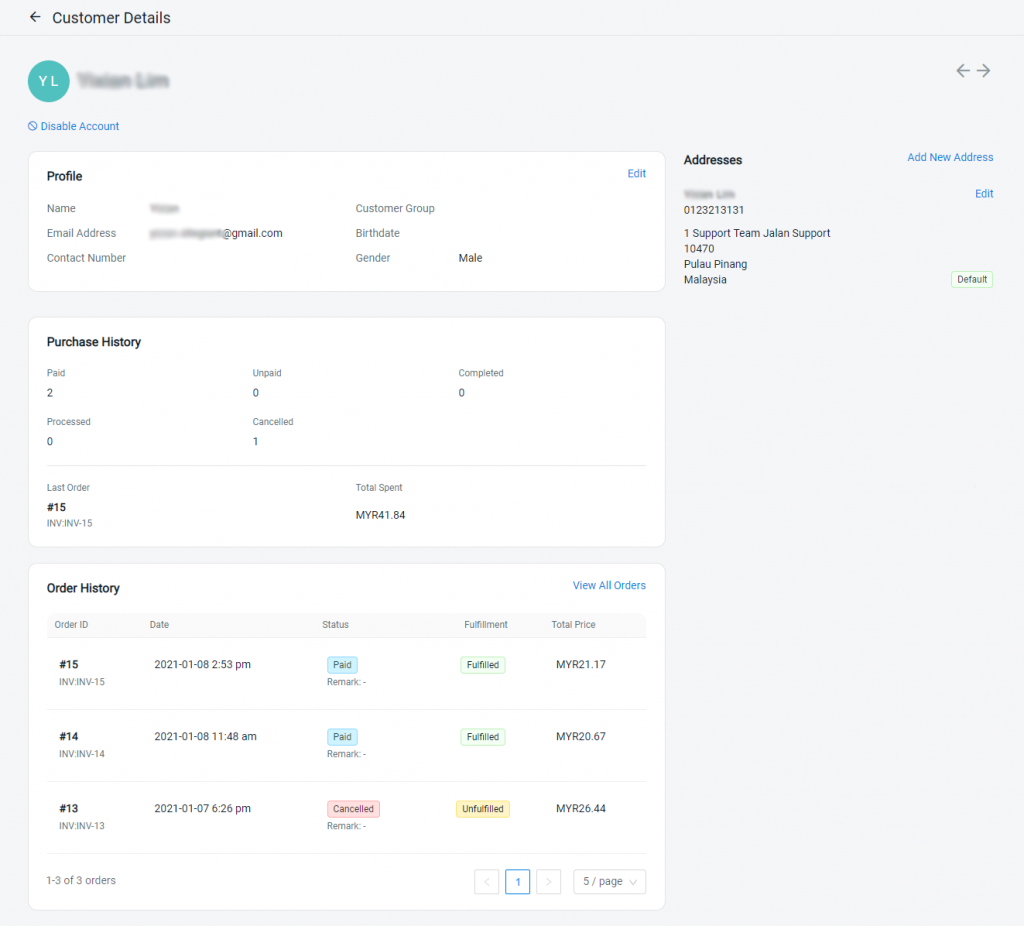 How To Add And Manage Customer Account – SiteGiant Support Centre