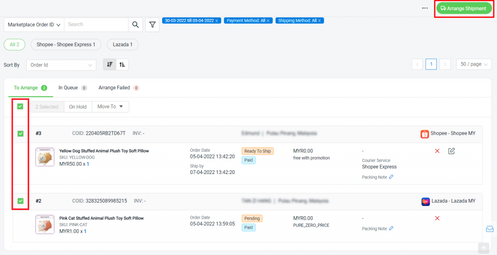 How To Print Shopee And Lazada Shipping Label – SiteGiant Support Centre