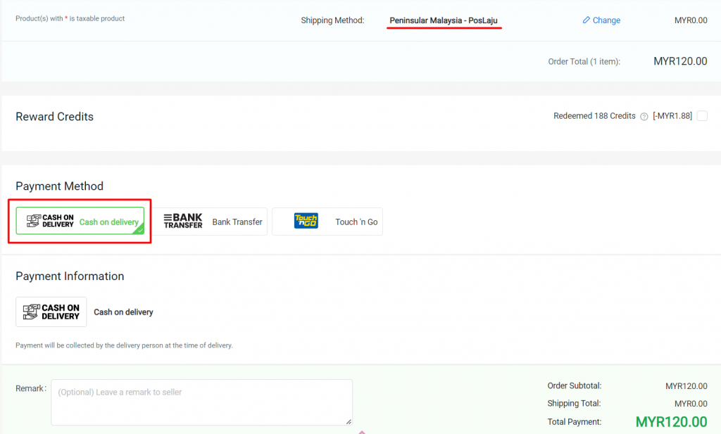 How To Set Up Cash On Delivery Payment Method – SiteGiant Support Centre