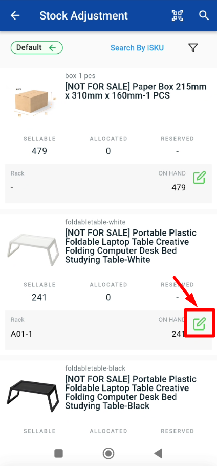 How To Perform Stock Adjustment With SiteGiant App – SiteGiant Support Centre